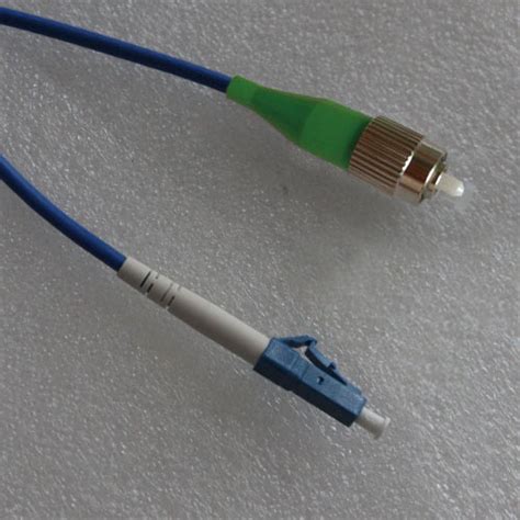 Lc To Fc Apc Armored Patch Cord Singlemode Simplex M