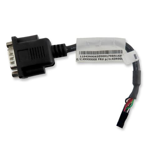 Second Serial Port Cable Ibm Lenovo Thinkcentre M57 43n9062 Tekeurope