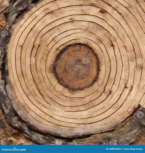 Image Of The Wood Log Ring Texture And Pattern Stock Illustration Illustration Of Wooden