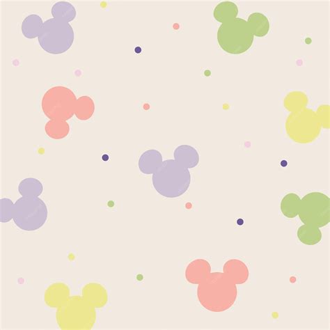 디즈니 배경 프레임 귀여운 배경 일러스트 이야기 템플릿 배경 프리미엄 벡터