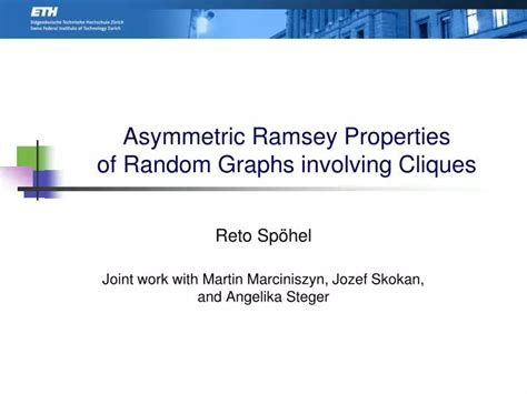 ppt asymmetric ramsey properties of random graphs involving cliques