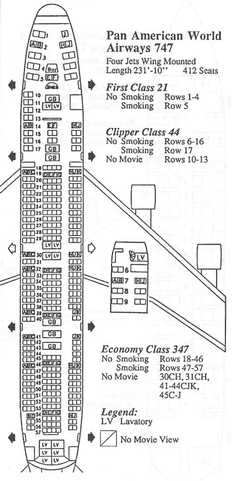 Delta Boeing 747 400 Seat Map Cabinets Matttroy