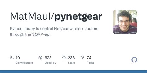 GitHub MatMaul Pynetgear Python Library To Control Netgear Wireless Routers Through The SOAP Api