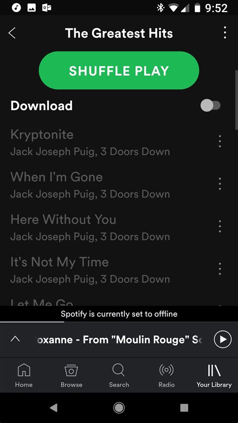 Offline Mode On Spotify Sucks Out Loud And On Purpose Android Central