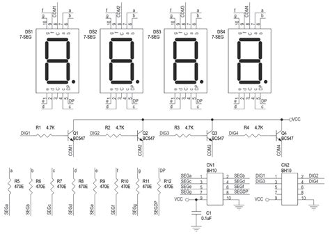 A Better Way To Control A 7 Segment Display General Electronics