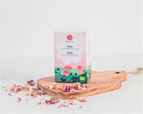 Roseys Mark Рози насипен чай за готвене и декорация на храна 30гр