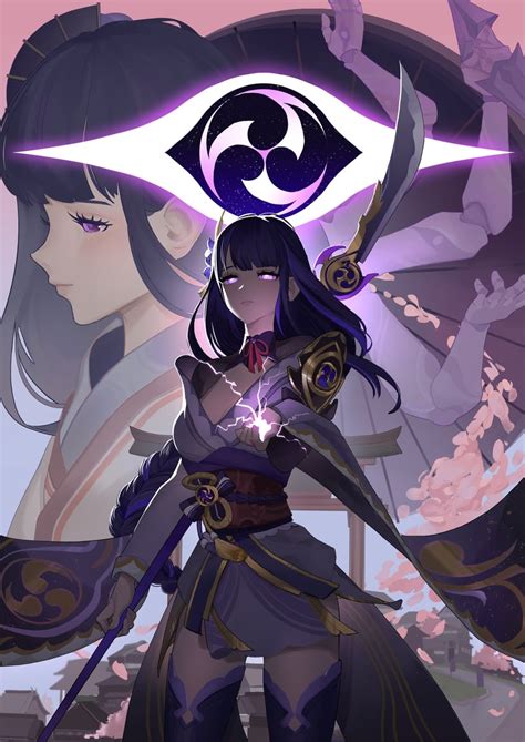 Raiden Shogun And Makoto Genshin Impact Drawn By Ianmorpol Danbooru