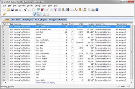 cut list 4 1 1 ruby script