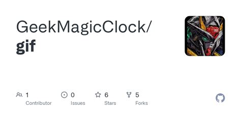 GitHub GeekMagicClock Gif