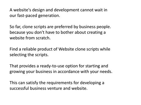 ppt top clone scripts business ideas for entrepreneurs in 2022