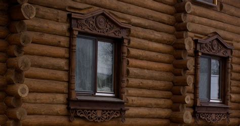 Наличники на окна в срубе (58 фото) - фото - картинки и рисунки ...