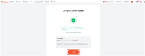 How To Bind Google Authenticator Pionex Help Center