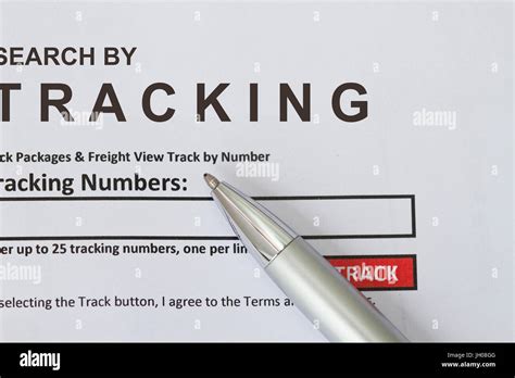Tracking Number Hi Res Stock Photography And Images Alamy