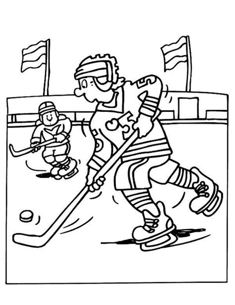 Hokej Kolorowanka Kolorowanki