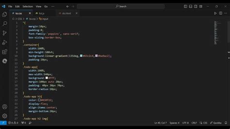 Derina S On Linkedin Css Javascript Html Vscode