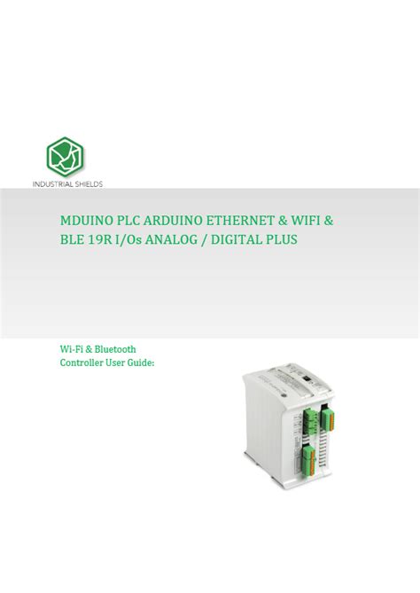 Ethernet Plc Wifi Ble 19r Ios Arduino Based Plc Controller For Industrial Applications By