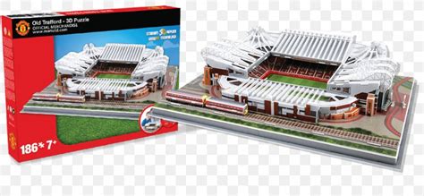 Old Trafford City Of Manchester Stadium Manchester United Fc Puzz 3d