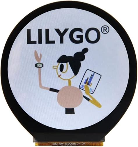 Lilygo T Rgb Esp32 S3 21 Display Ovale St7701s Lcd Touch Screen Esp32