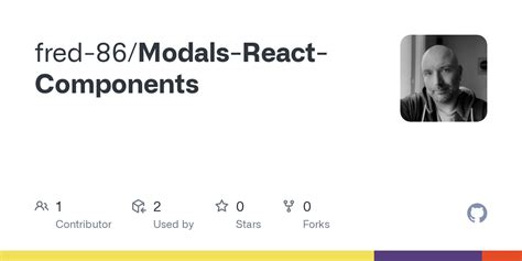 Github Fred 86modals React Components