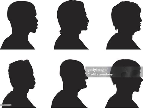 Male And Female Profile Silhouette