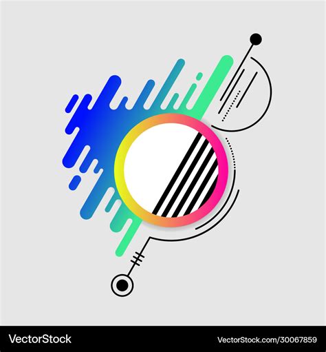 Abstract Gradient Shape Background Royalty Free Vector Image