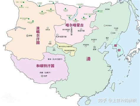 古代中国简史：清朝的疆域和行政区划 知乎