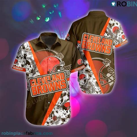 Cleveland Browns Nfl Hawaiian Shirt Robinplacefabrics