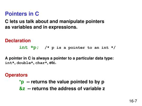 Chapter 16 Pointers And Arrays Ppt Download