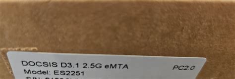 Spectrum EMTA Docsis Advanced Voice Modem ES For Sale Online EBay