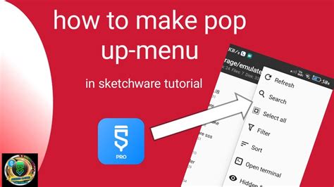 How To Make New Popup Menu In Sketchware Tutorials How To Custom Popup Sketchwareinjector