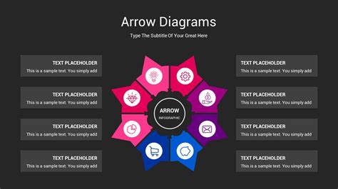 Arrow Diagrams Animated Powerpoint Presentation Presentation Templates