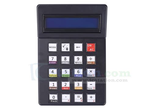 Diy Calculator Kit Arithmetic Color Ring Resistance Calculator