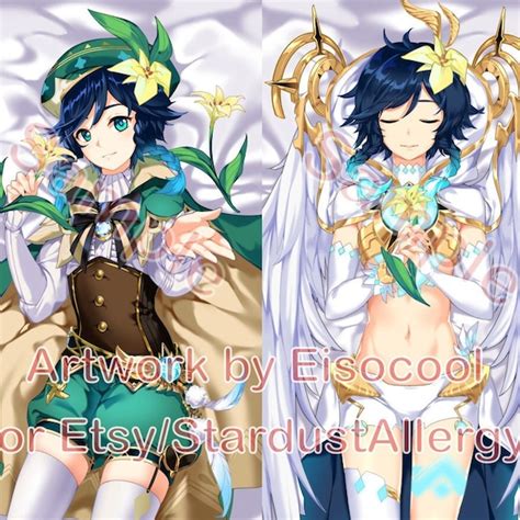 Genshin Body Pillow Etsy