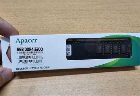Оперативная память Ddr4 8gb Apacer 3200 Mhz Festima Ru частные объявления