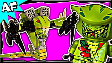 Serpentine Snake Mech Custom Lego Ninjago Rebooted Animated Building Review