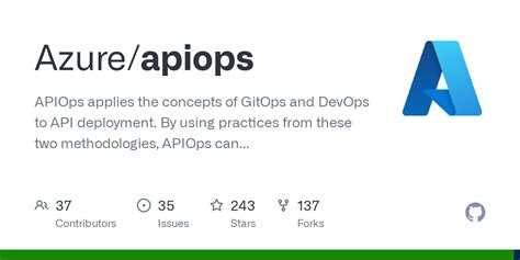 Github Azureapiops Apiops Applies The Concepts Of Gitops And Devops To Api Deployment By
