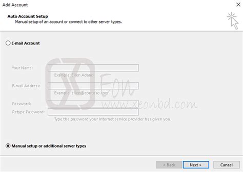 How To Set Up Email Account In Outlook 2016 XeonBD Blog