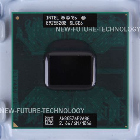 Intel Core Duo P Aw Sh Mg Slge Cpu Processor Ghz W Ebay