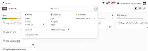 How To Manage ToDo List In Odoo 17 How To Manage ToDo List In Odoo 17
