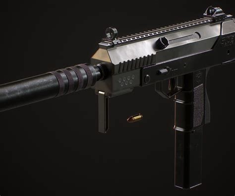 Artstation Mac 10 Custom Game Assets