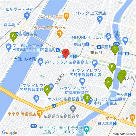広島工業大学専門学校 周辺のホテル一覧マップ