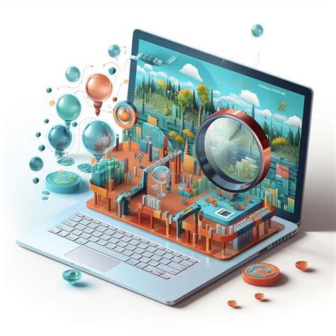 Premium Photo White Background Search Engine Optimization