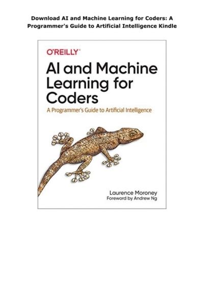 download ai and machine learning for coders a programmer s guide to artificial intelligence kindle