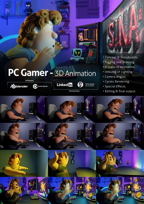 Sina Azad On Linkedin 3d Animation Blender Concept Storyboard