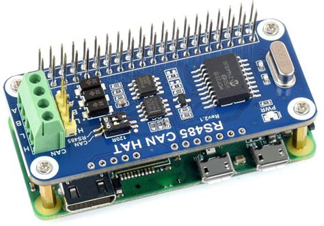 Шилд Rs485 Can для Raspberry Pi від Waveshare купити в Києві та Україні