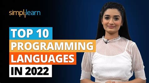 Top 10 Programming Languages In 2022 Best Programming Languages To Learn In 2022 Simplilearn