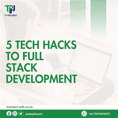 Tek Phluent On Linkedin Fullstackdevelopment Techtips Frontend