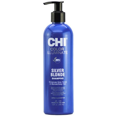 Chi Color Illuminate Silver Blonde Shampoo