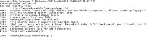 Debugging A Program Through OpenOCD RISC V SiFive Forums