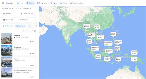 Why You Should Be Using Google Flights Map Search